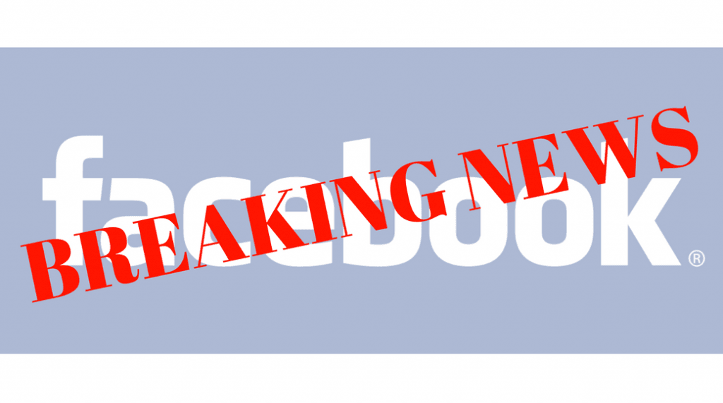 Facebook vil teste BREAKING NEWS opslag - Medietrends